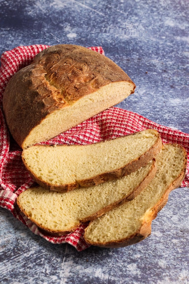 Authentic Pane Di Casa Italian Bread Loaf Recipe - VIDEO
