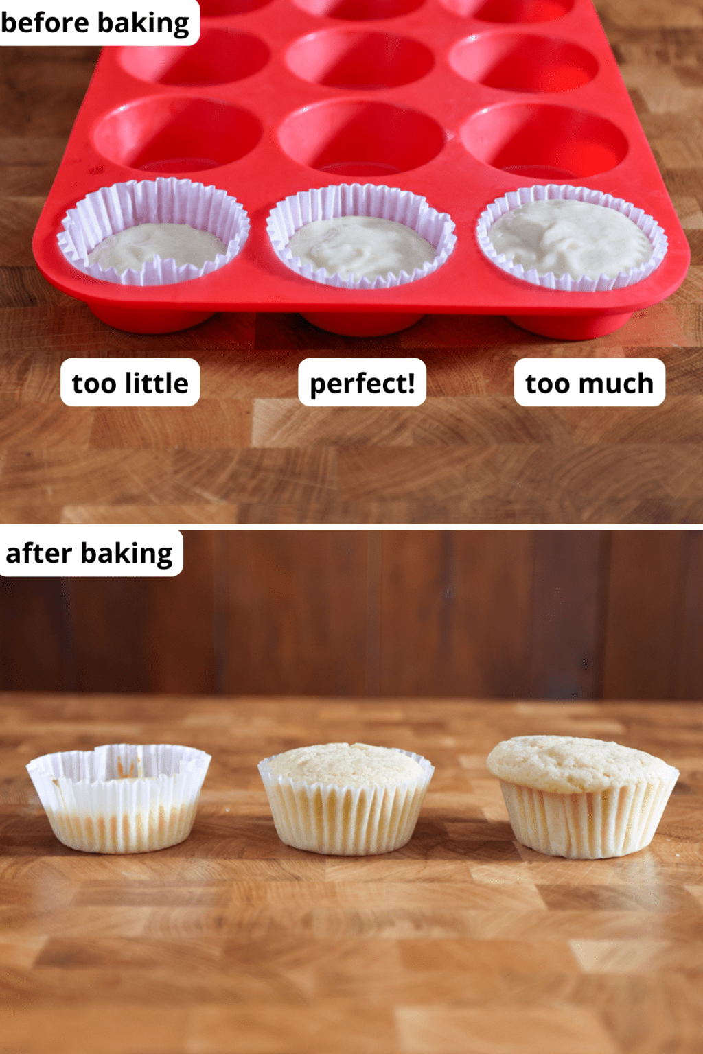 Best Sourdough Discard Vanilla Cupcakes with Buttercream