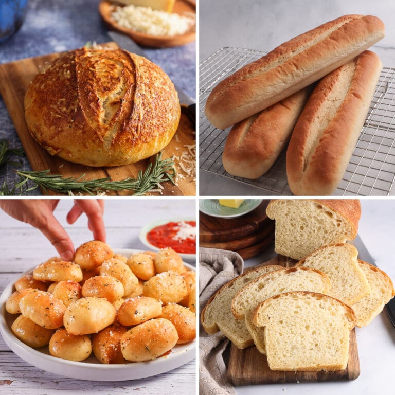35+ Insanely Easy Homemade Bread Recipes For Beginners - Food Over Comfort
